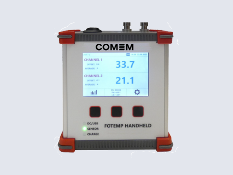 FOTEMP-H2 Handheld Signal Conditioner - Micronor Sensors Inc.
