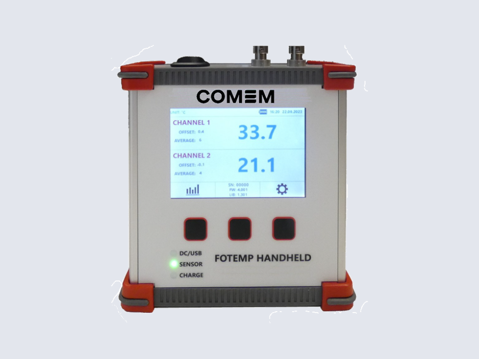 FOTEMP-H2 Handheld Signal Conditioner - Micronor Sensors Inc.